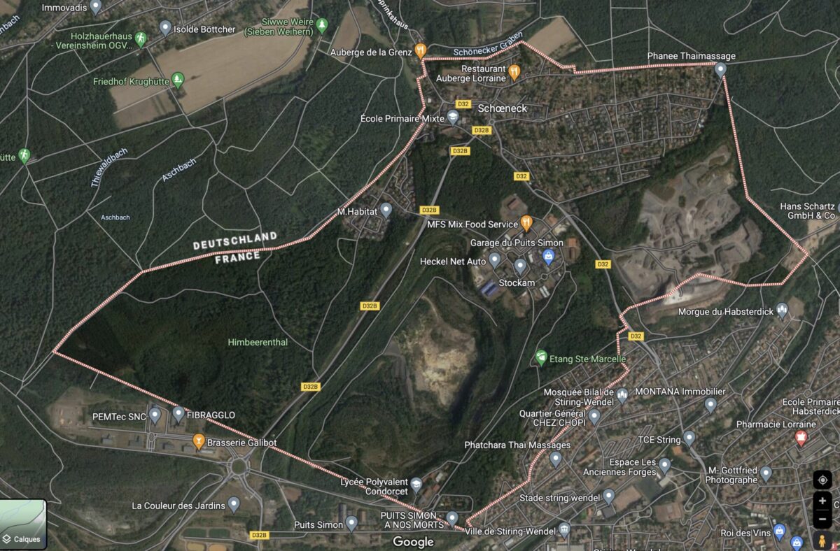 En Moselle, un lac apparaît subitement dans une ancienne carrière de ...
