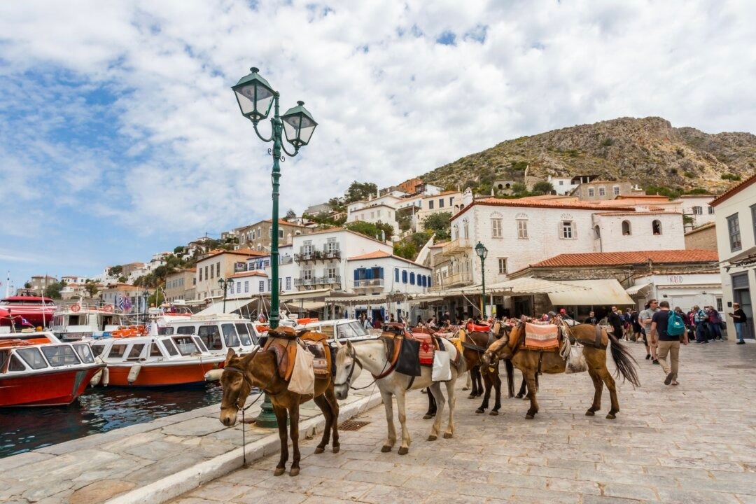 Sans voiture et sans souci sur l'île d'Hydra